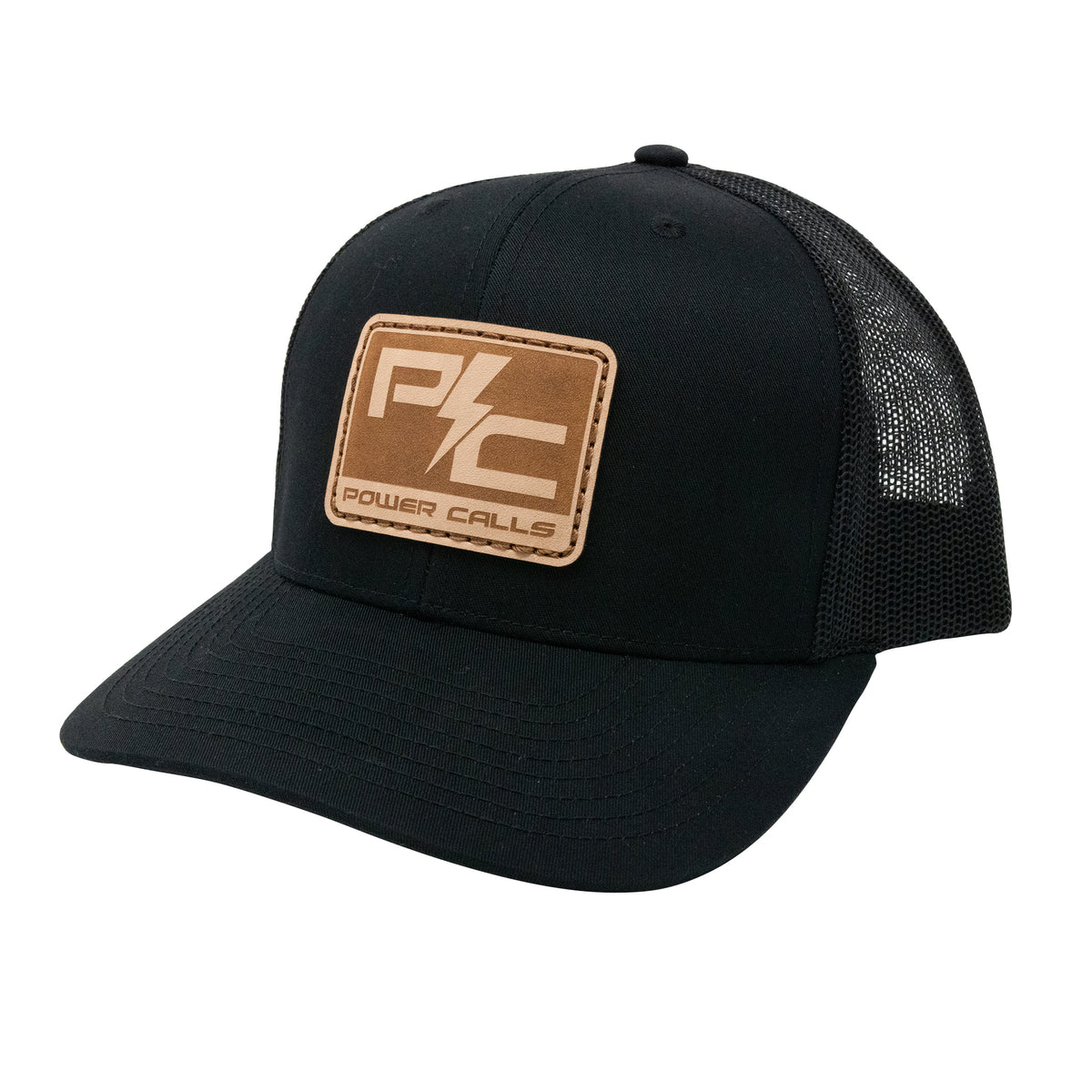 Leather Patch Hat – Power Calls